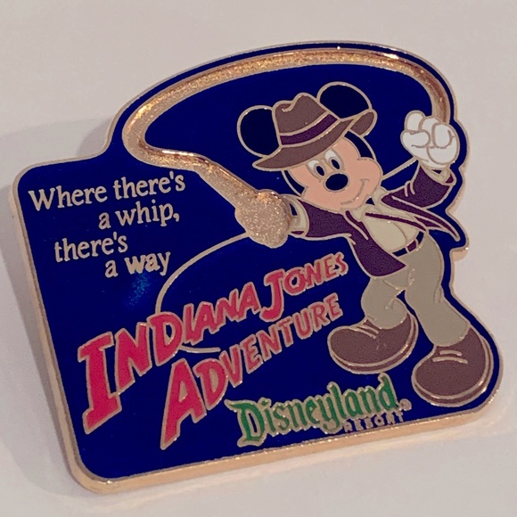 Disney | Jewelry | 208 Indiana Jones Adventure Mickey Pin | Poshmark